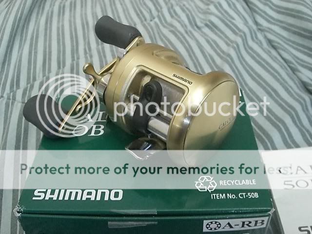 shimano calcutta 50b like new with box | Bloodydecks