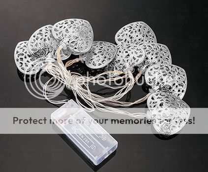 From QR39 Decorate in Love with Heart LED Battery Operated Lights ...